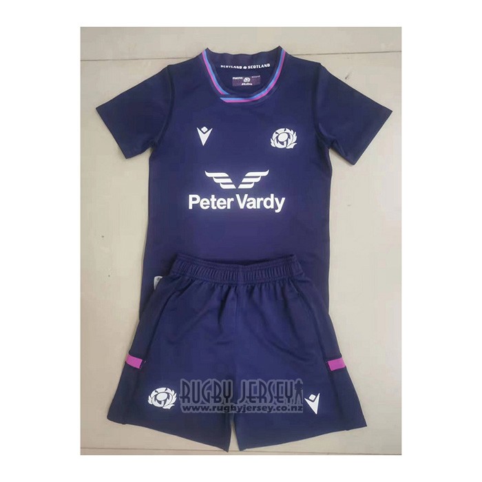 Scotland Rugby Kid's Kits 2022 Home | RUGBYJERSEY.CO.NZ