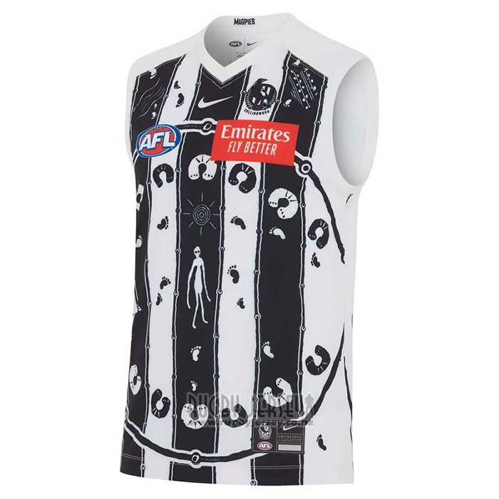 Jersey Collingwood Magpies AFL 2024 Indigenous | RUGBYJERSEY.CO.NZ