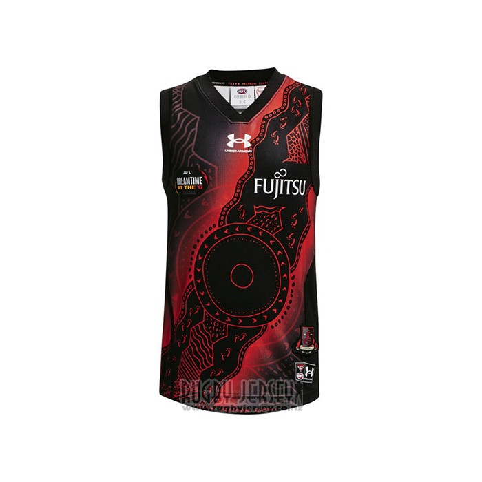 Essendon Bombers AFL Guernsey 2022 Indigenous | RUGBYJERSEY.CO.NZ