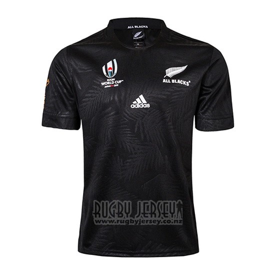 New Zealand All Black Rugby Jersey RWC2019 Home | RUGBYJERSEY.CO.NZ