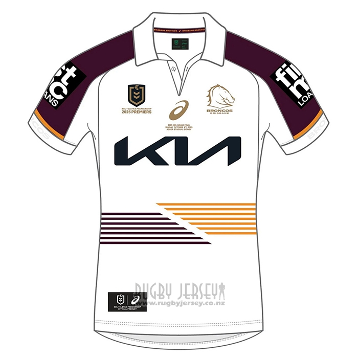 Jersey Brisbane Broncos Rugby 2025 Away | RUGBYJERSEY.CO.NZ