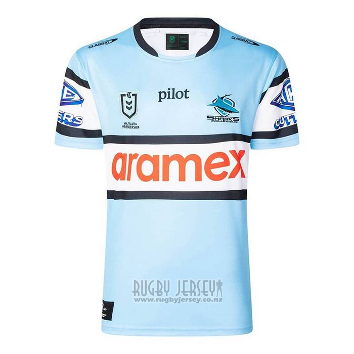 Jersey Cronulla Sutherland Sharks Rugby 2025 Home | RUGBYJERSEY.CO.NZ