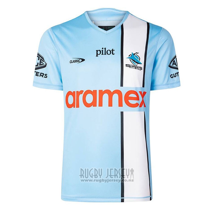 Jersey Cronulla Sutherland Sharks Rugby 2026 Training Blue ...