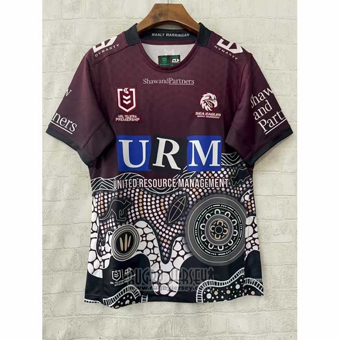 Jersey Manly Warringah Sea Eagles Rugby 2025 Indigenous | RUGBYJERSEY.CO.NZ