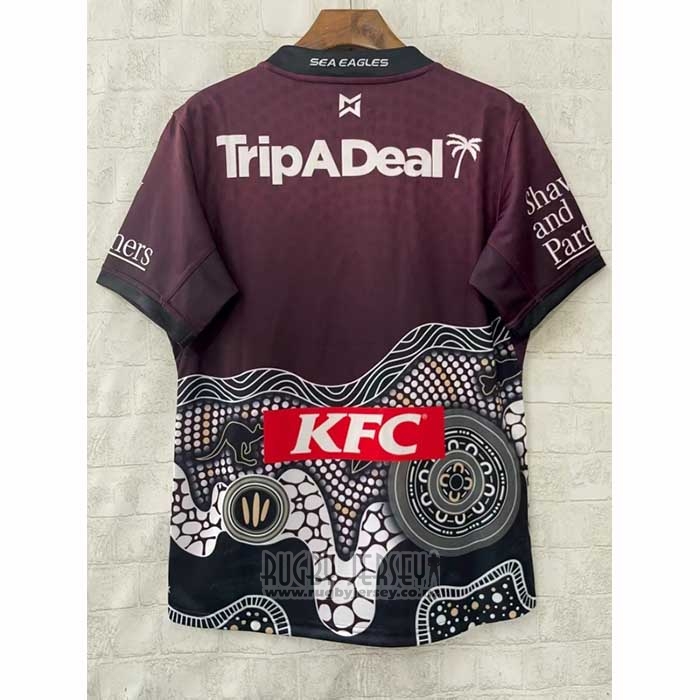 Jersey Manly Warringah Sea Eagles Rugby 2025 Indigenous | RUGBYJERSEY.CO.NZ