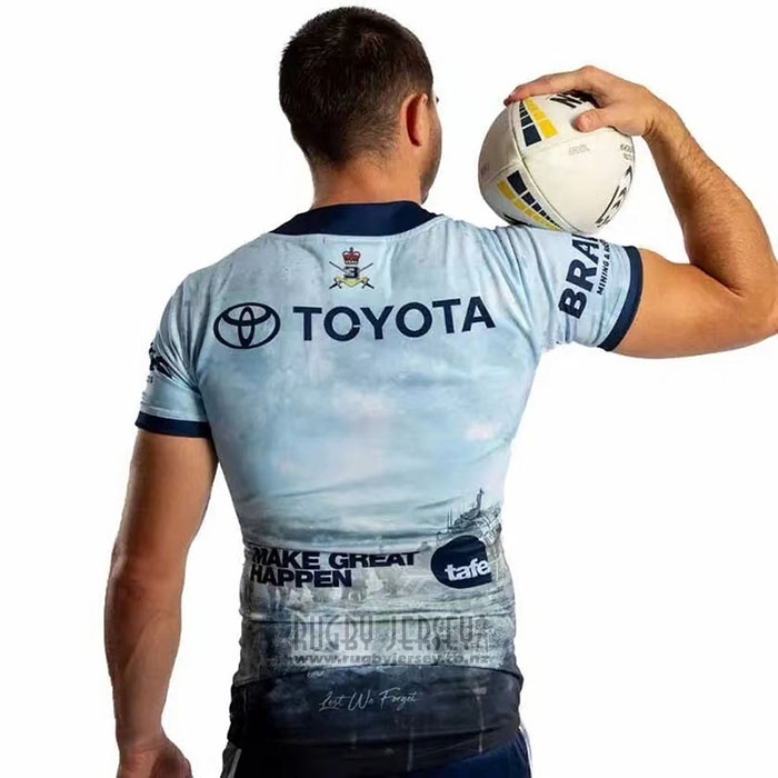 Jersey North Queensland Cowboys Rugby 2025 ANZAC | RUGBYJERSEY.CO.NZ