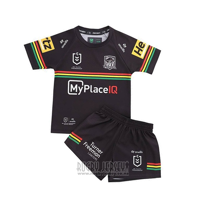 Jersey Kid's Kits Penrith Panthers Rugby 2026 Home | RUGBYJERSEY.CO.NZ