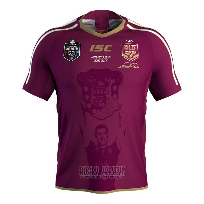 Queensland Maroons 9 Rugby Jersey 2019 Conmemorative | RUGBYJERSEY.CO.NZ