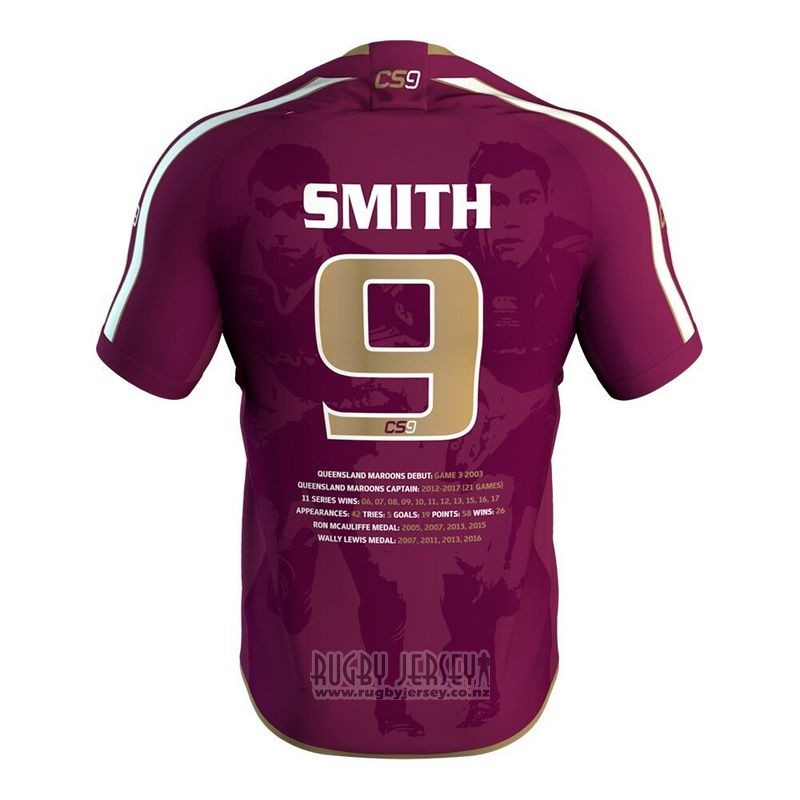 Queensland Maroons 9 Rugby Jersey 2019 Conmemorative | RUGBYJERSEY.CO.NZ