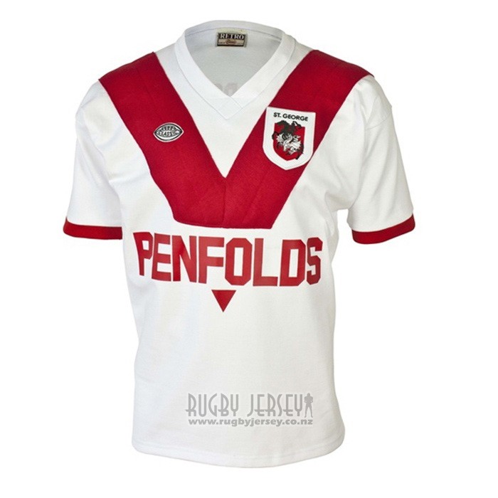 St George Illawarra Dragons Rugby Jersey 1979 Retro | RUGBYJERSEY.CO.NZ