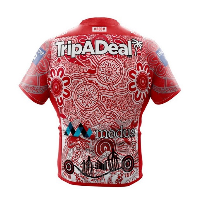 St George Illawarra Dragons Rugby Jersey 2021 Indigenous | RUGBYJERSEY ...