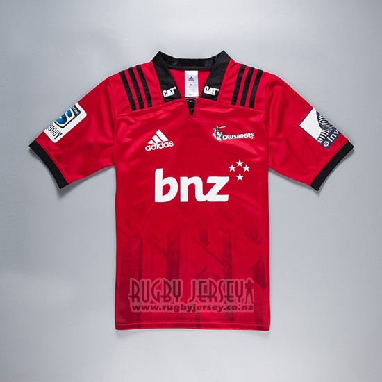 Crusaders Rugby Jersey 2018 Home Red | RUGBYJERSEY.CO.NZ